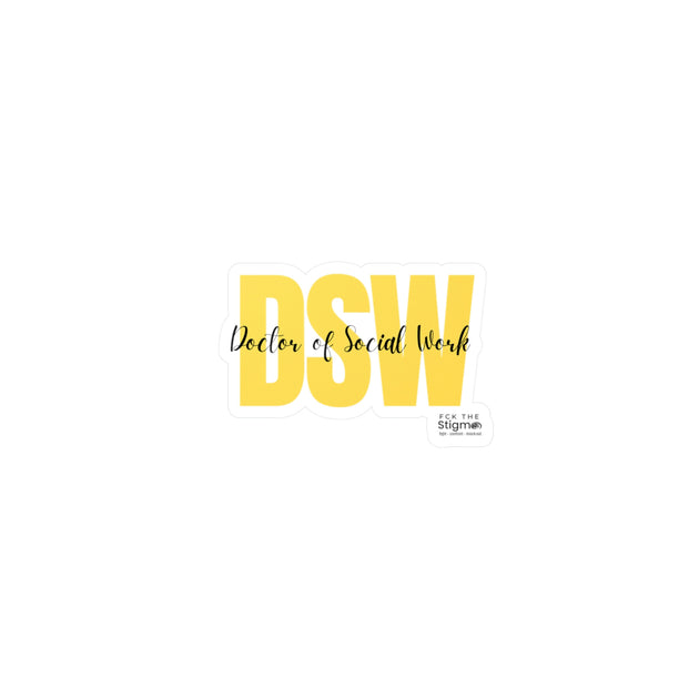 DSW Vinyl Decals | Fck the Stigma